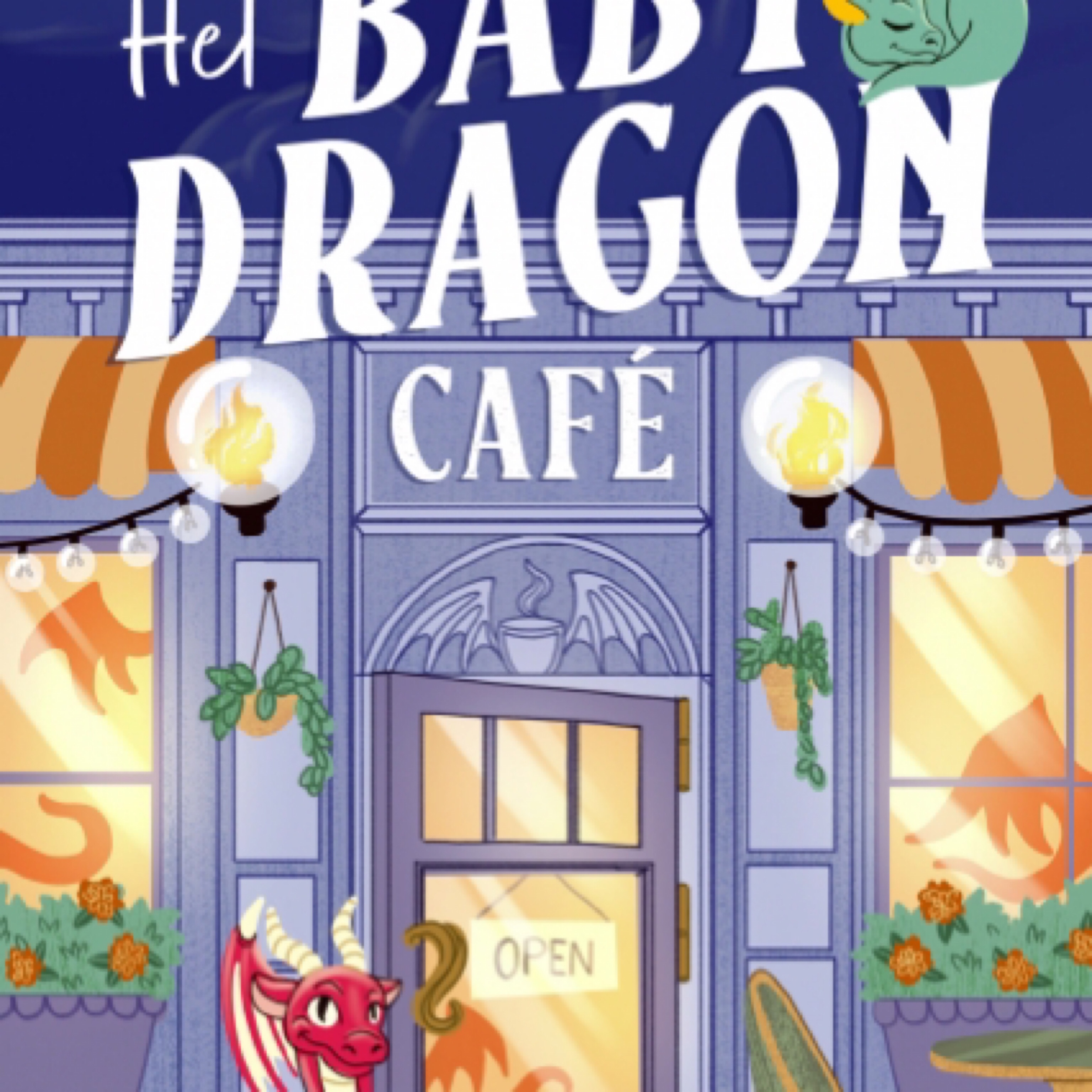 Gelezen | Het Baby Dragon Café van A. T. Qureshi – Gedachtenspinsels